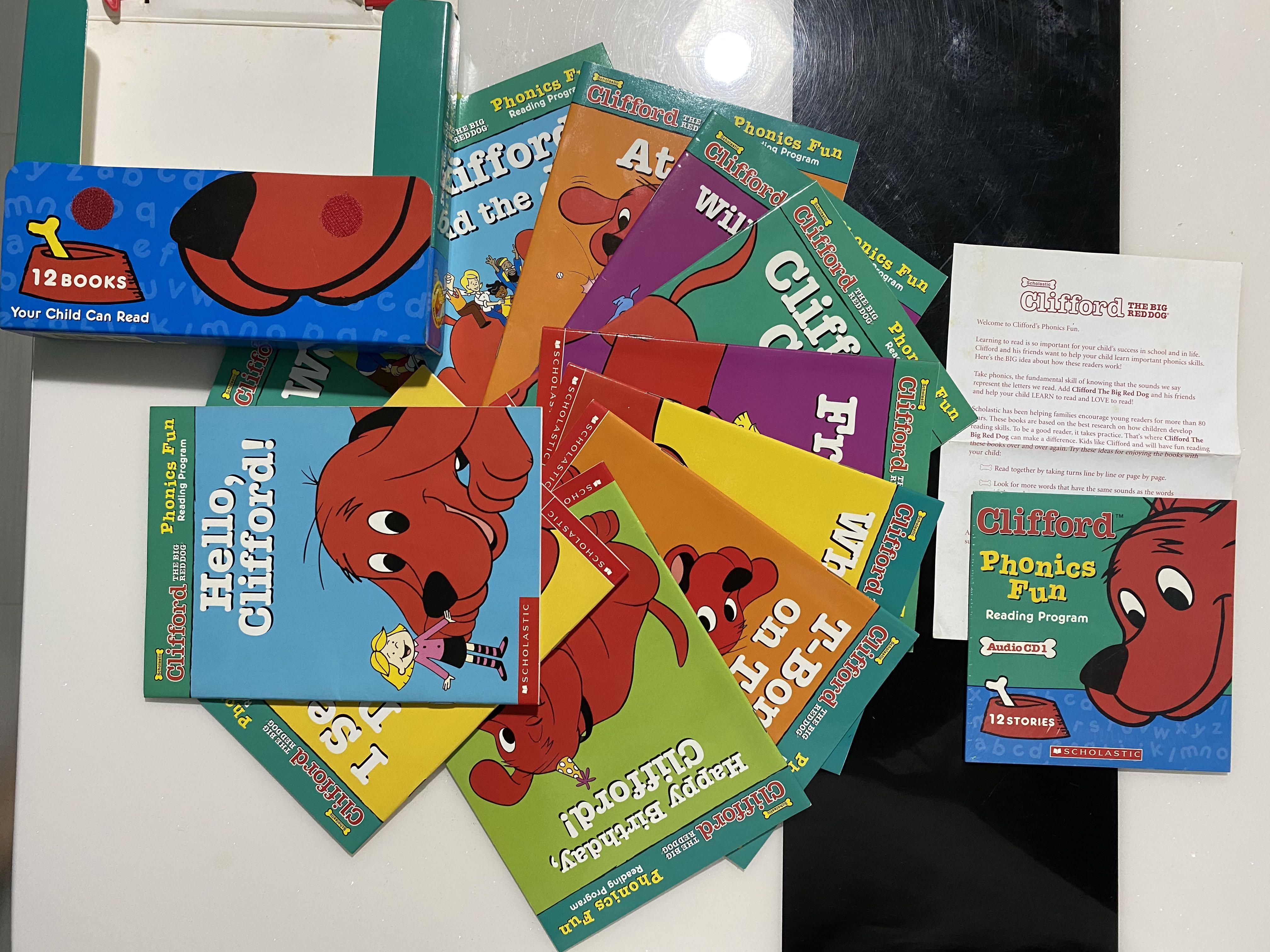 Clifford the Big Red Dog (Pack 1 - 6), Hobbies & Toys, Books ...