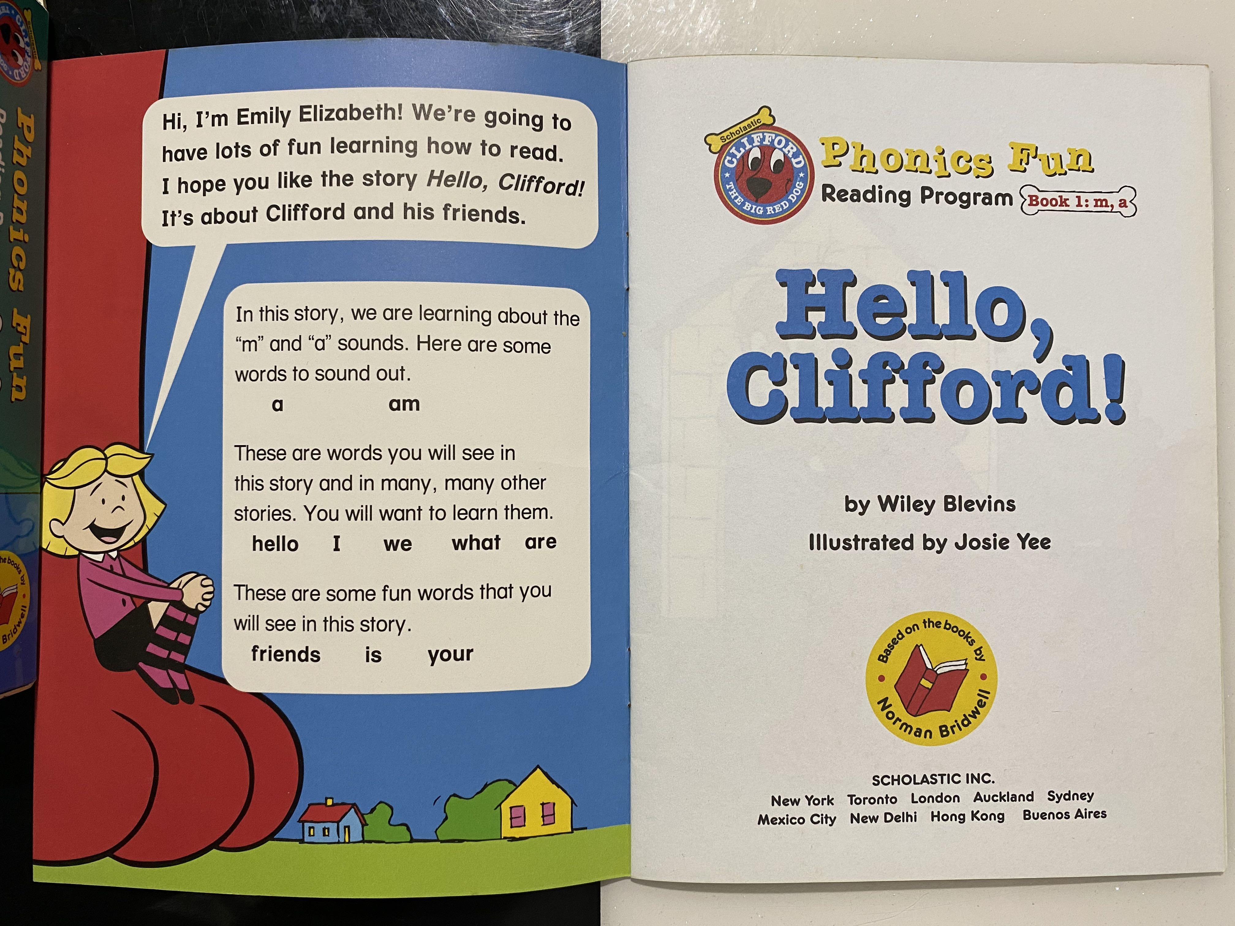 Clifford the Big Red Dog (Pack 1 - 6), Hobbies & Toys, Books ...