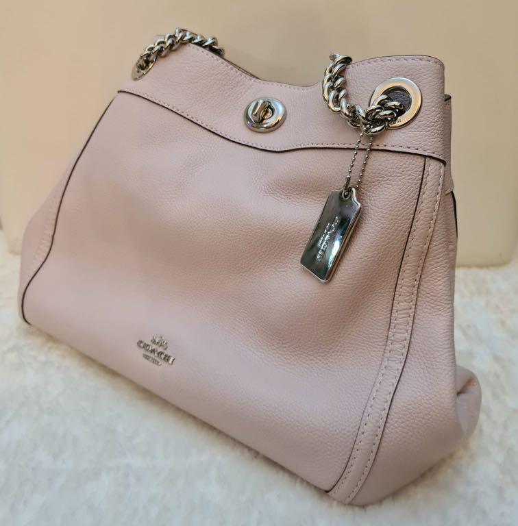 Coach Big Pink Bag, Luxury, Bags & Wallets on Carousell