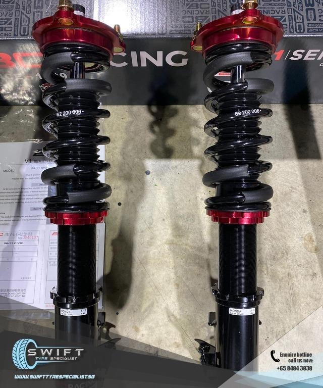 Coilover BC racing V1 and BR, Car Accessories, Accessories on Carousell