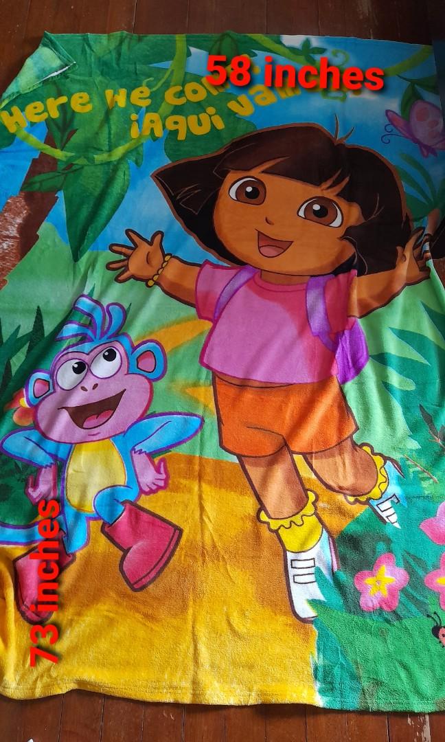 Dora the Explorer Blanket, Babies & Kids, Bathing & Changing, Other ...