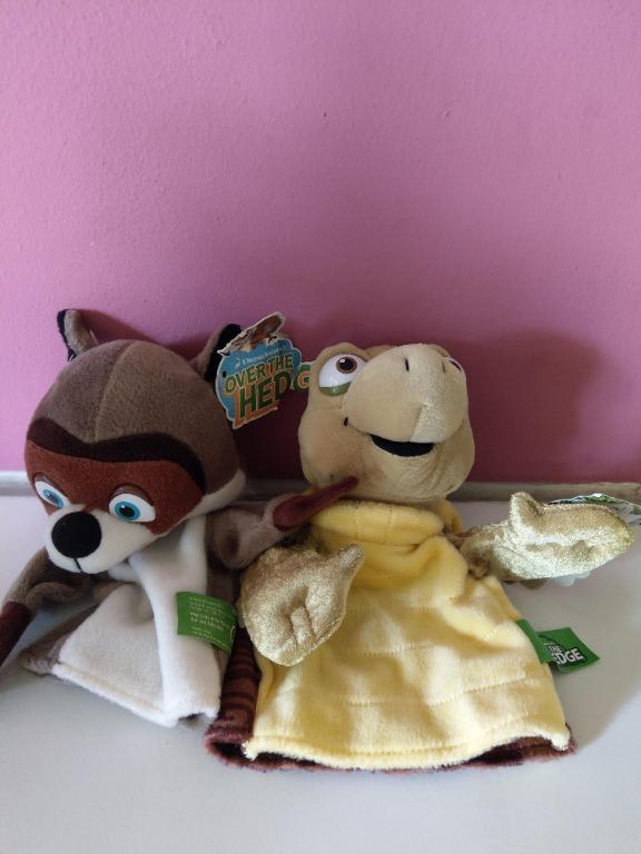 Dreamworks - Over the Hedge hand puppets, Hobbies & Toys, Toys & Games ...