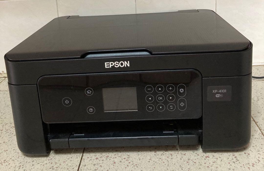 Epson XP-4101 Inkjet Printer, Computers & Tech, Printers, Scanners ...