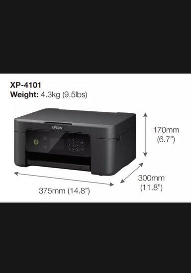 Epson XP-4101 Inkjet Printer, Computers & Tech, Printers, Scanners ...