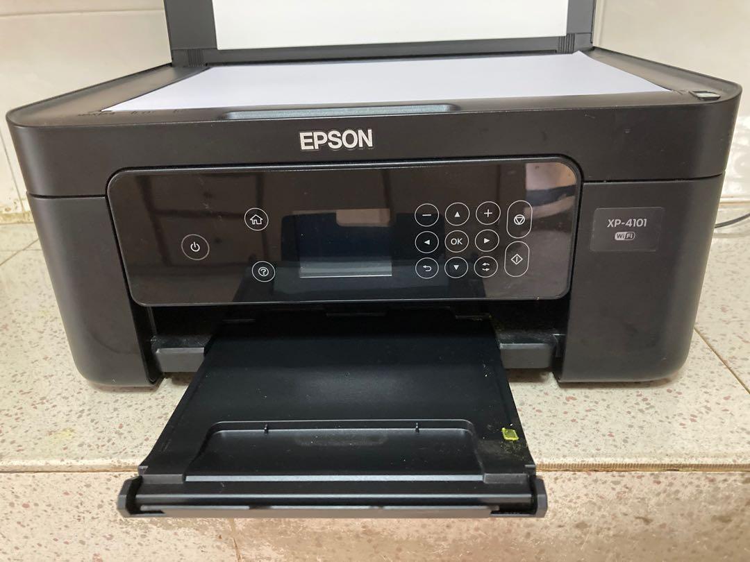 Epson XP-4101 Inkjet Printer, Computers & Tech, Printers, Scanners ...