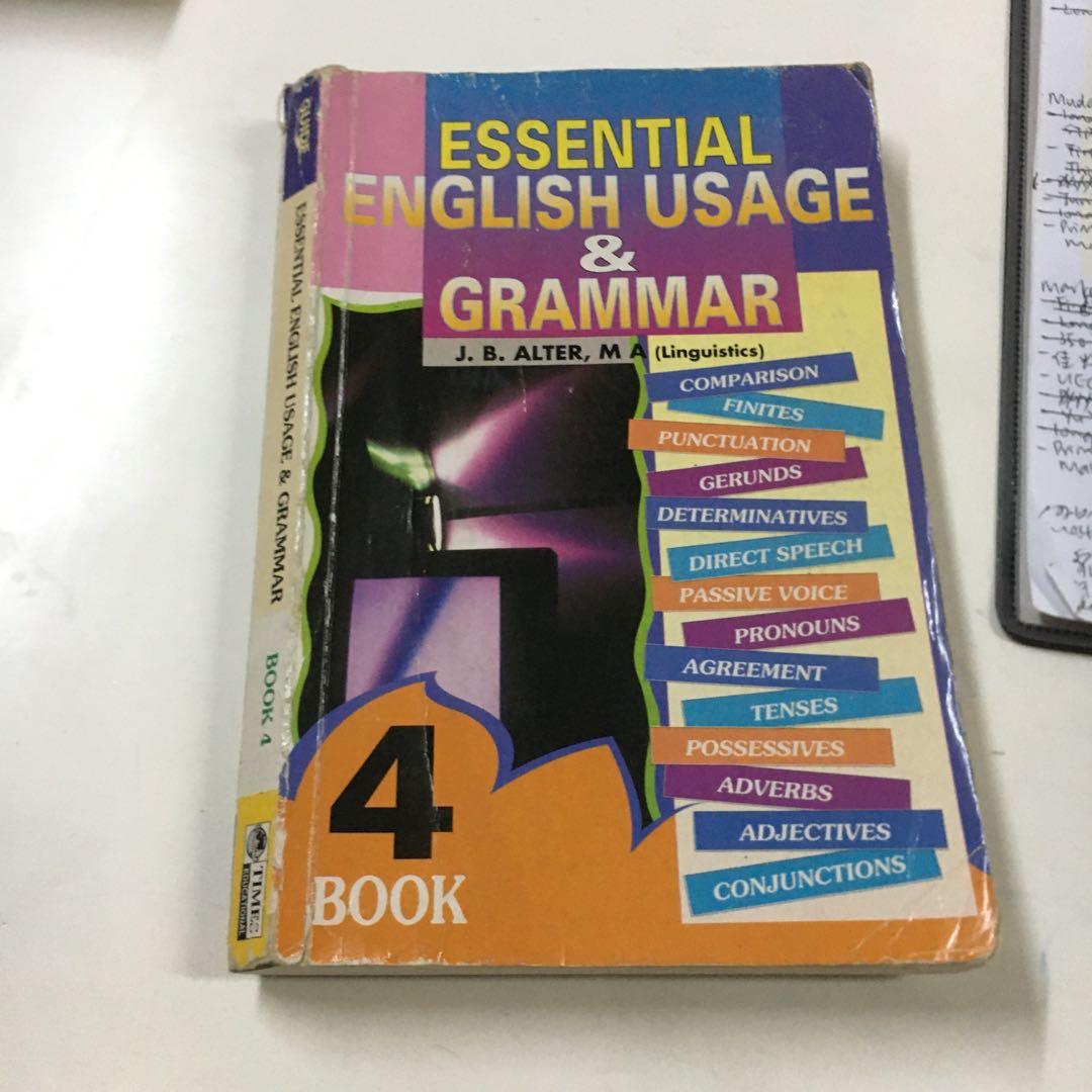 ESSENTIAL ENGLISH USAGE & GRAMMAR BOOK4, Hobbies & Toys, Books ...