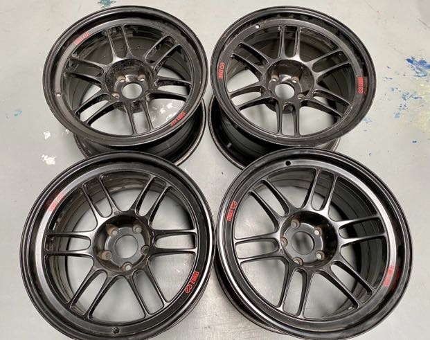 evo x enkei rpf1 18 10.5j 15 95% new, Car Accessories, Tyres & Rims on ...
