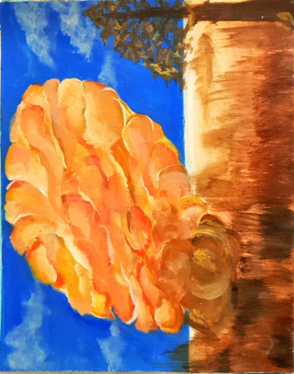 Fire Explosion - Acrylic Painting, Design & Craft, Art & Prints on ...