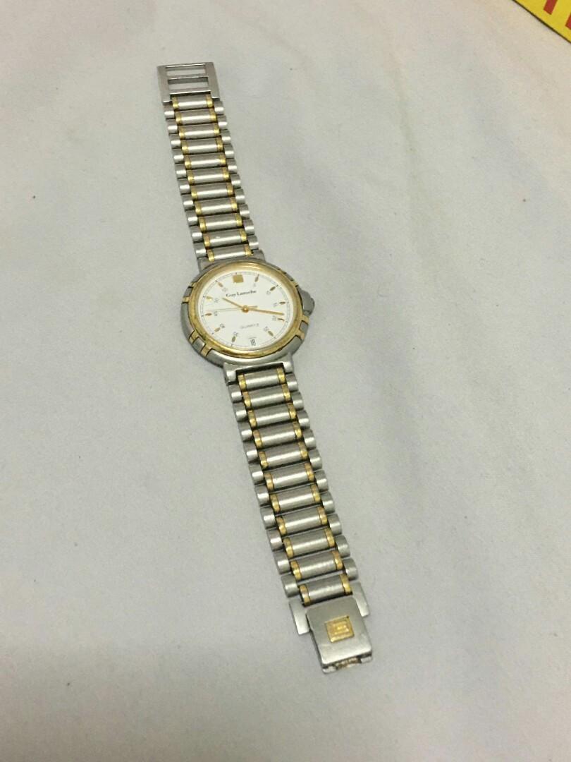 French brand Guy Laroche watch, Luxury, Watches on Carousell