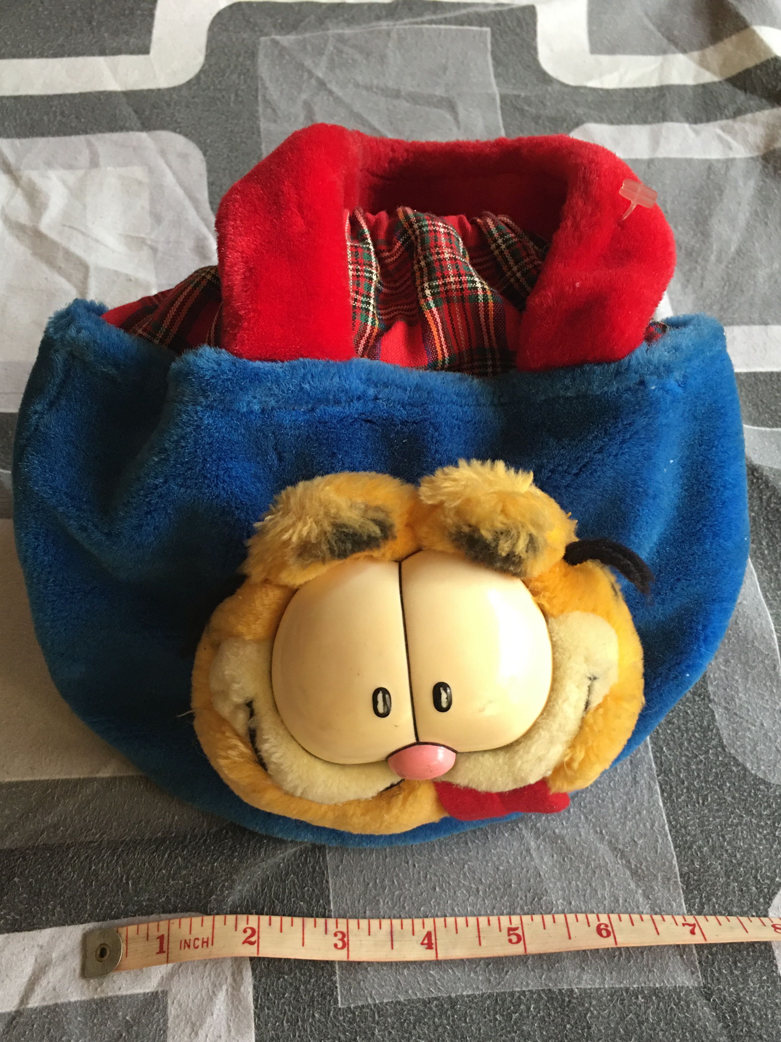Garfield Bag with embossed character face, Babies & Kids, Going Out ...