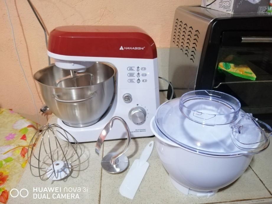 Hanabishi stand mixer 4.2liters, Furniture & Home Living, Kitchenware ...