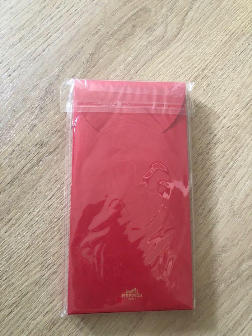 Hermes red packet angbao, Everything Else on Carousell