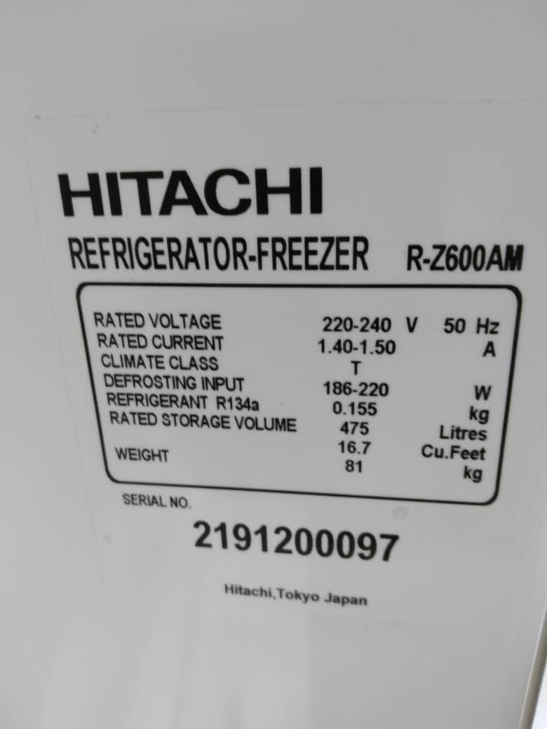 Hitachi fridge, TV & Home Appliances, Kitchen Appliances, Refrigerators ...