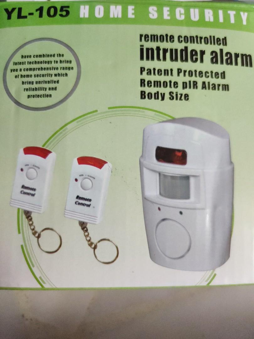 Home Security Remote Controlled Intruder Alarm Patent Protected Body ...