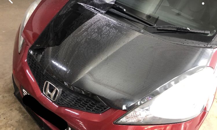 Honda Fit bonnet wrap, Car Accessories, Car Workshops & Services on ...