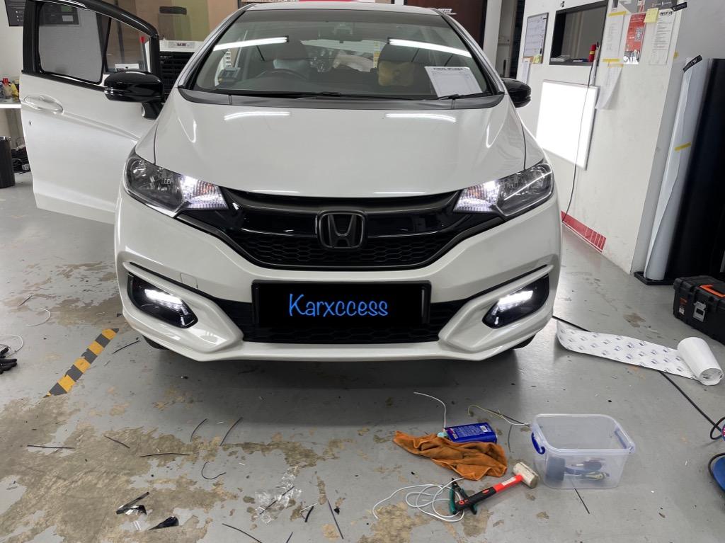 Honda Fit GK daylight with signal, Car Accessories, Accessories on ...