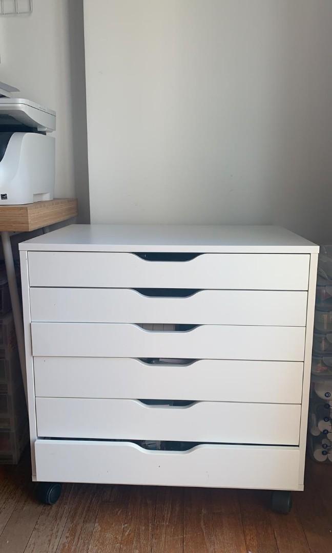IKEA ALEX drawer unit, Furniture & Home Living, Furniture, Shelves ...