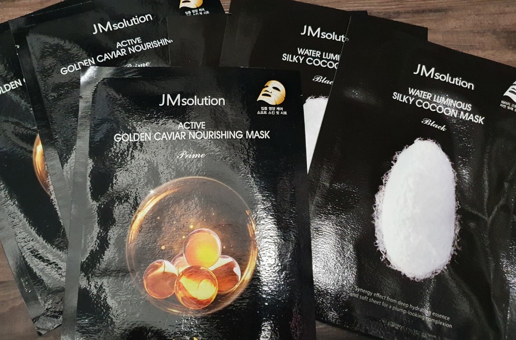 JM Solution Golden Caviar Nourishing Mask / Water Luminous Silky Cocoon ...