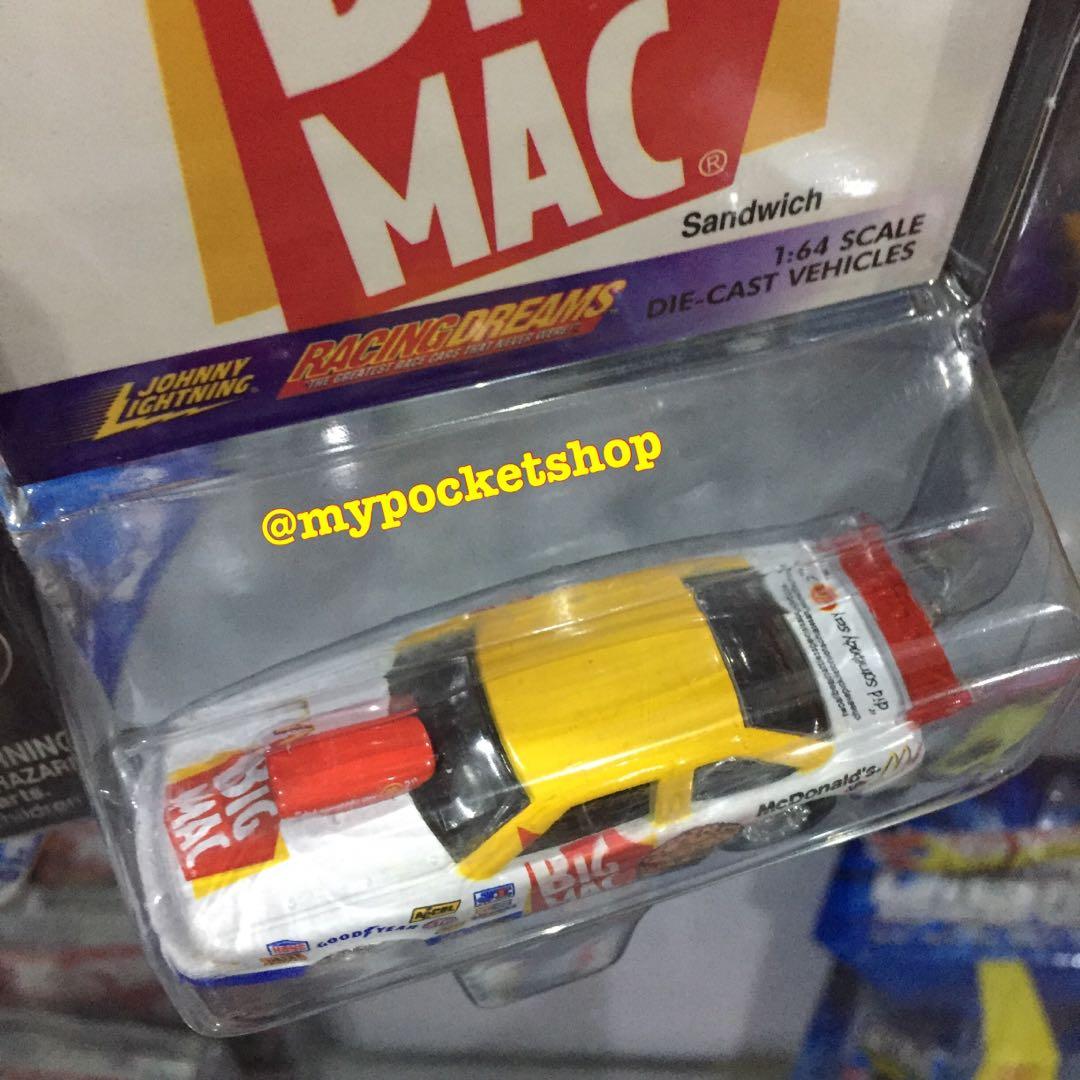 (RESERVED) Johnny Lightning Racing Dreams - McDonalds BIG MAC & GRIMACE ...