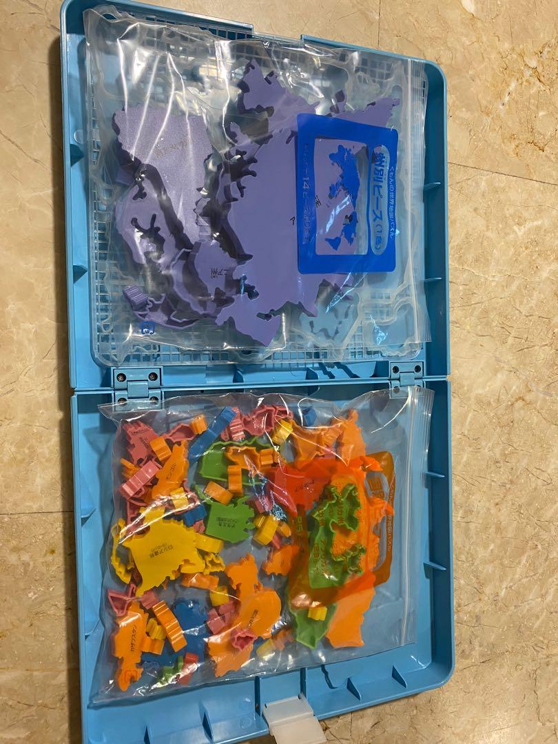 Kumon World Map Puzzle (Japanese), Toys & Games, Others on Carousell