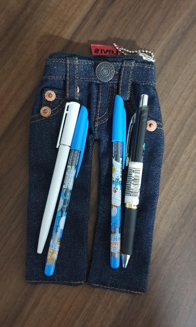 LEVI'S Jean Pencil Case, Everything Else on Carousell