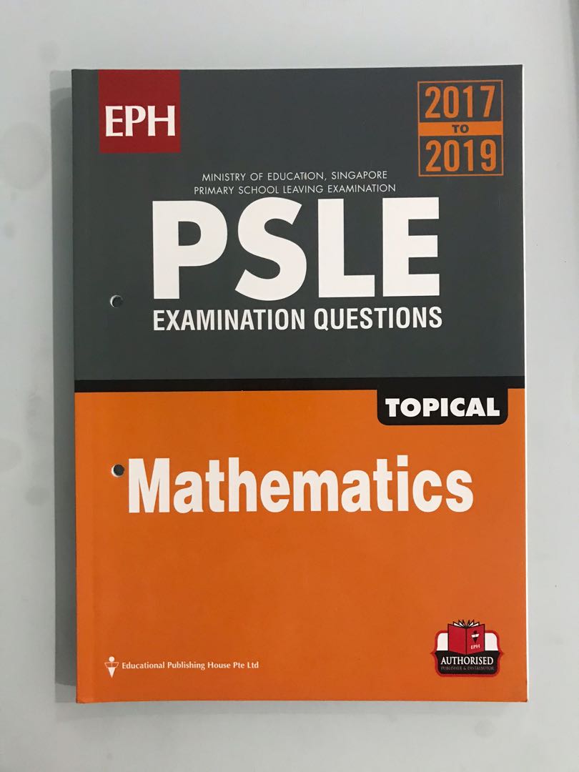 Maths PSLE Exam Questions 2017-2019, Hobbies & Toys, Books & Magazines ...