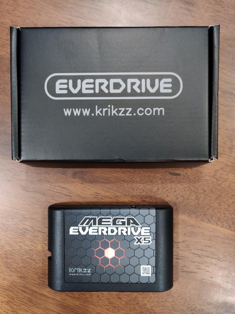 Krikzz Mega EverDrive X5 Sega Genesis Cartridge Ever Drive - munimoro ...