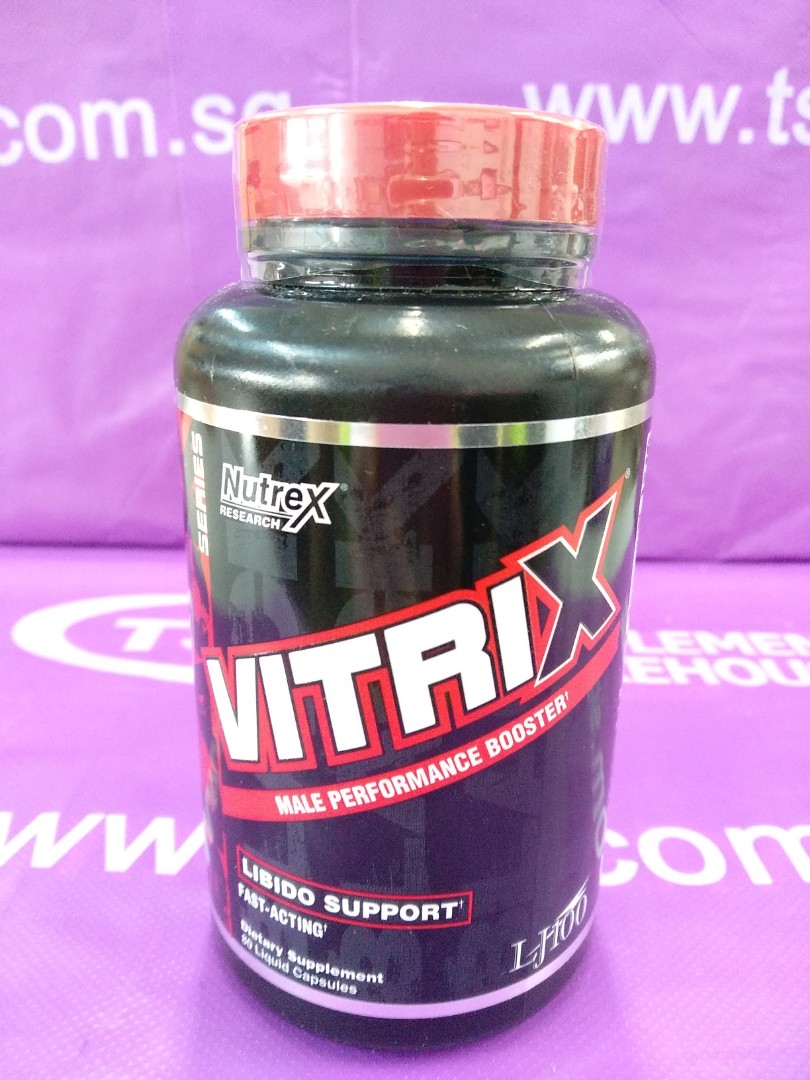 Nutrex Vitrix Male Performance Booster 80 liquid capsules, Health ...