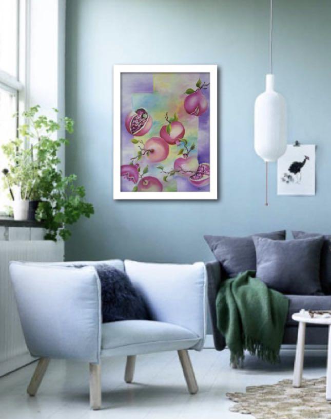 Painting - “Fruitful 2”, Hobbies & Toys, Stationery & Craft, Art ...