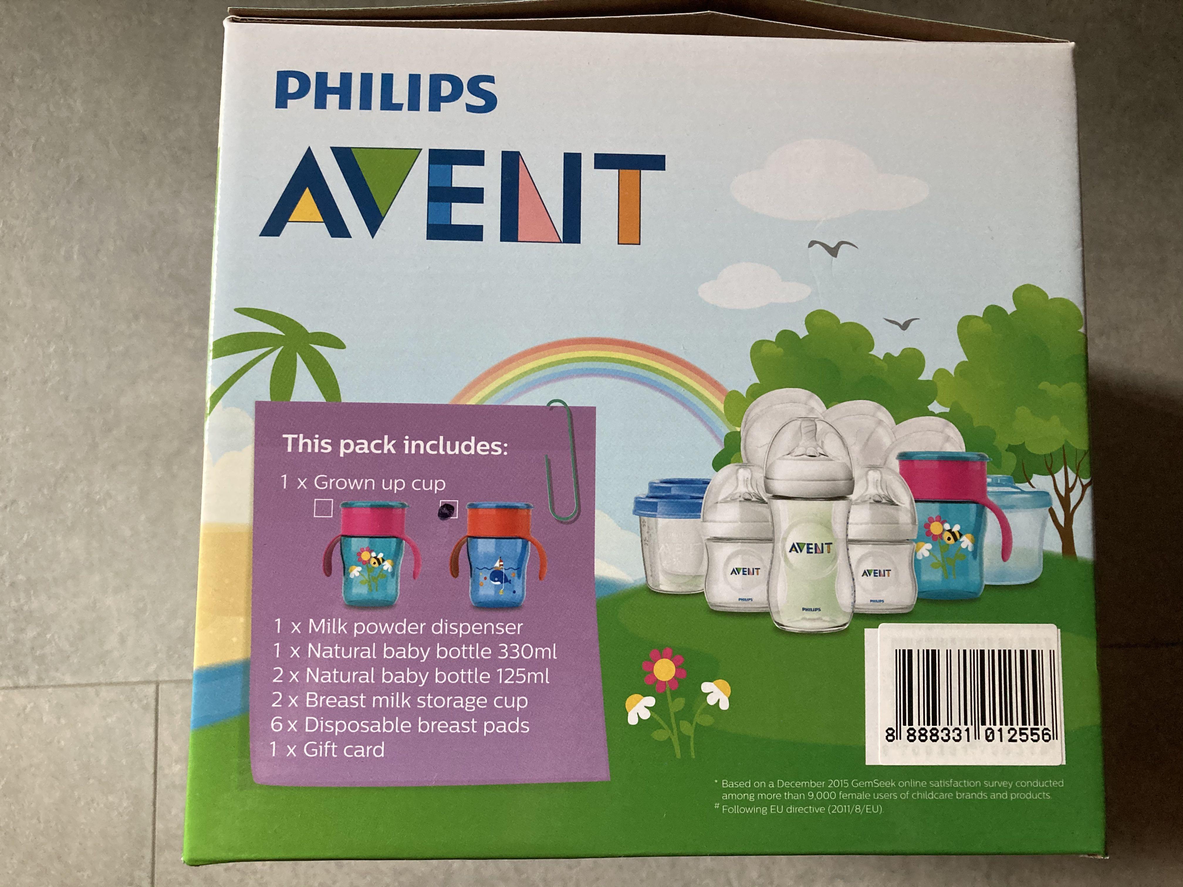 Philips avent gift set + extra 4 bottles, Babies & Kids, Nursing ...