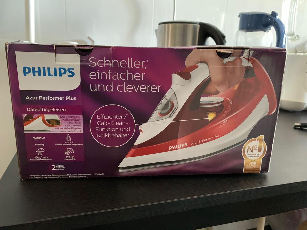 Phillips Azur Performer plus GC4516 Steam Iron, TV & Home Appliances ...