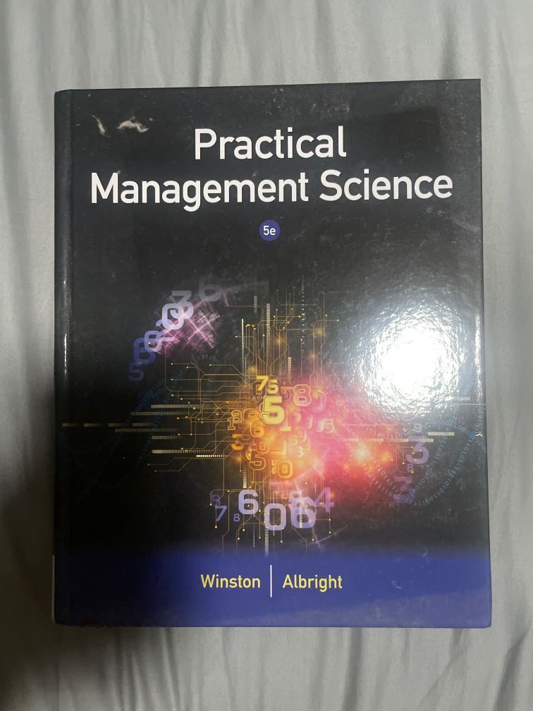Practical Management Science 5e, Hobbies & Toys, Books & Magazines ...