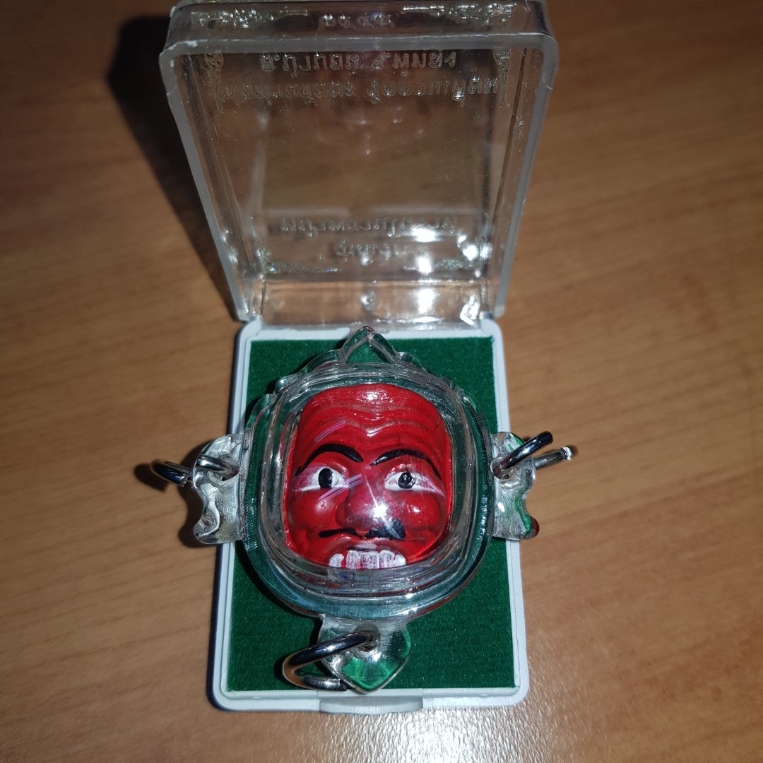 Thai Amulet Mask Hunter Na Pran Pan Boon, Hobbies & Toys, Memorabilia ...