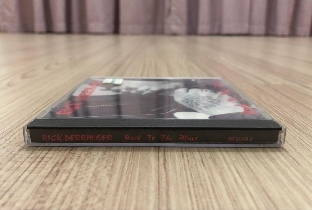 Rick Derringer - Back To The Blues CD 1993 Blues Bureau International ...