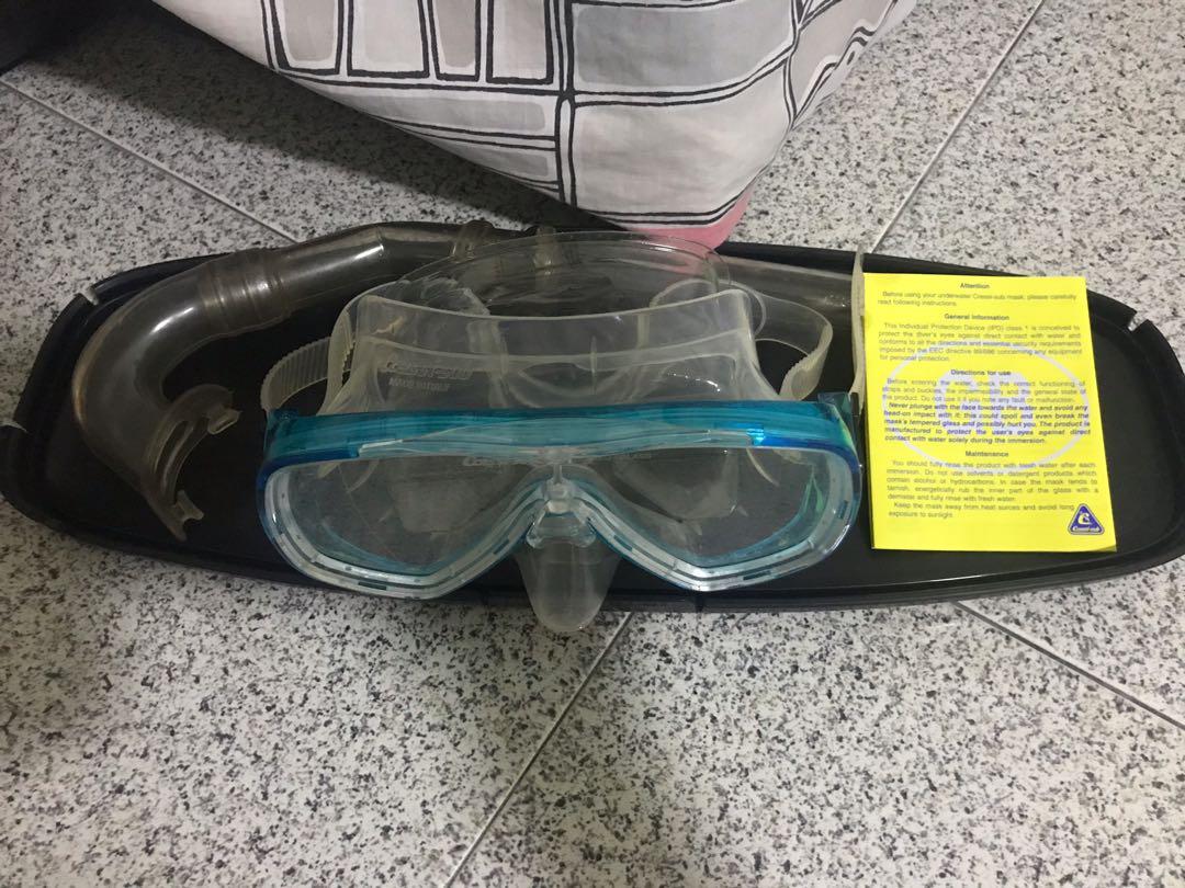 Snorkeling goggle, Sports Equipment, Sports & Games, Water Sports on ...