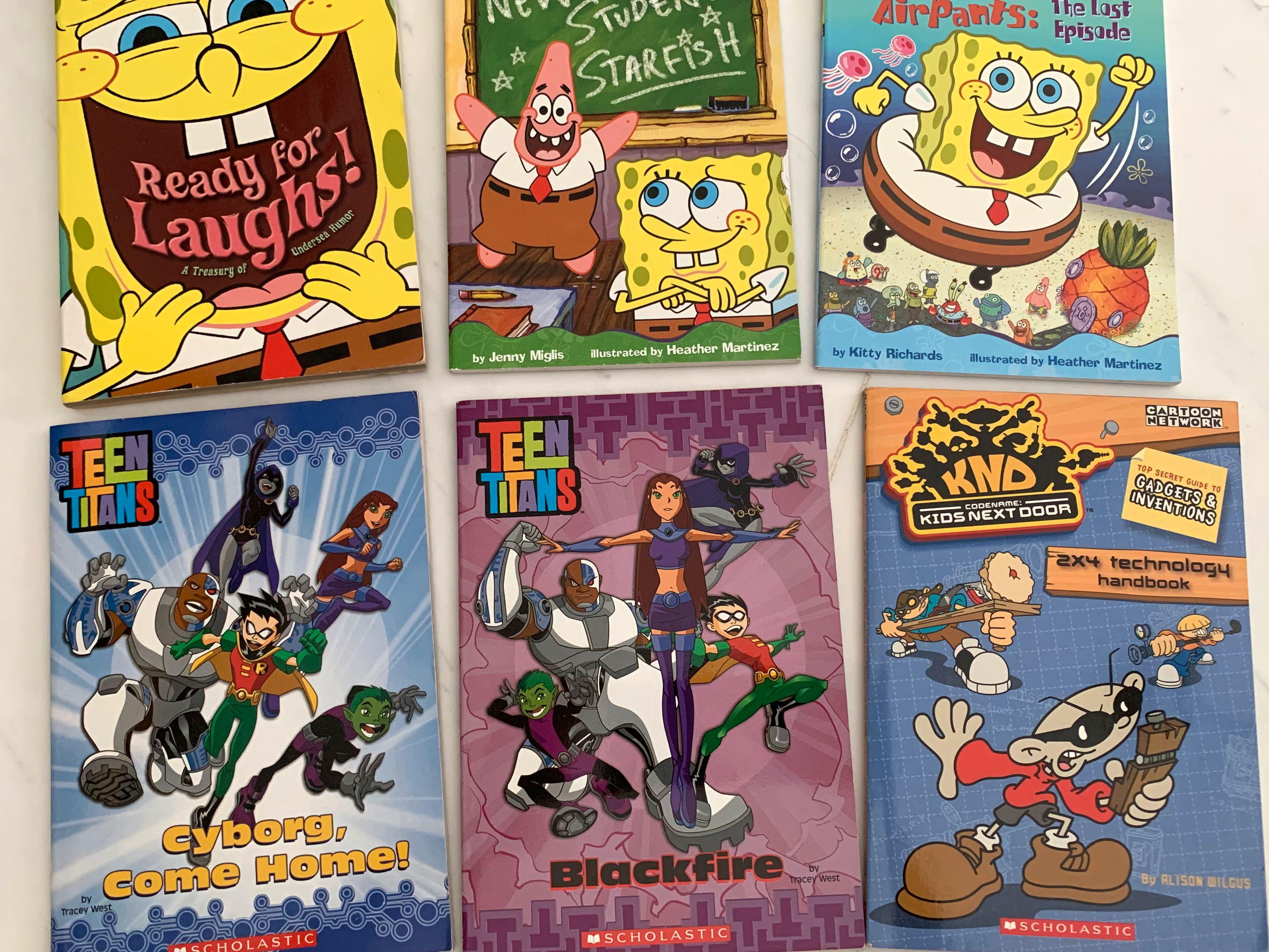 SpongeBob Squarepants/ Teen Titans / KND, Hobbies & Toys, Books ...