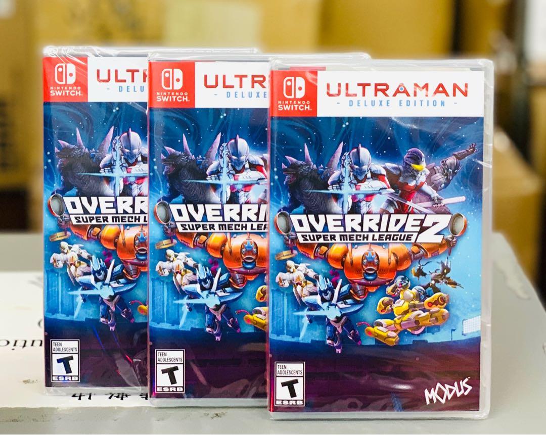 Switch Override 2: 超級機甲聯盟[超人豪華版]美版 中英文版, 電子遊戲, 電子遊戲, Nintendo 任天堂 ...