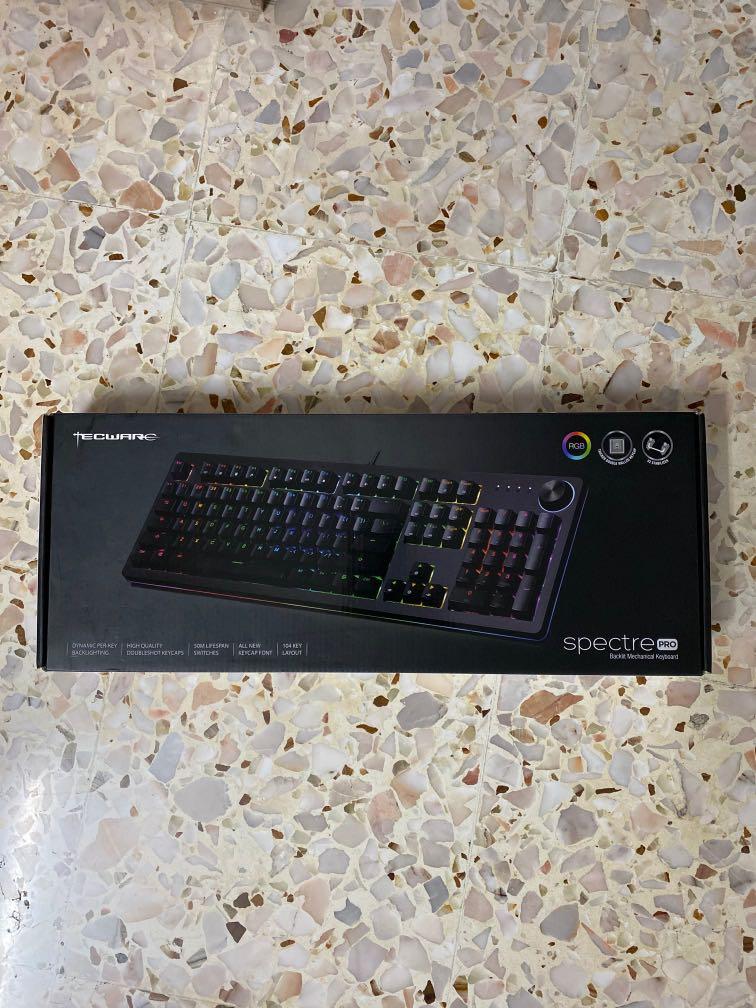 Tecware Spectre Pro Backlit Mechanical Keyboard Blue Switch, Computers ...