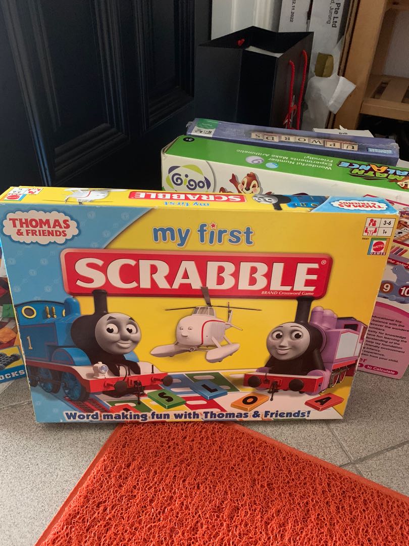 Thomas and Friends My First Scrabble, Hobbies & Toys, Toys & Games on ...