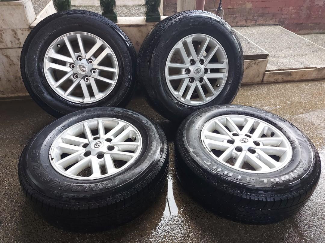 Toyota Fortuner / Hilux Alloy Rims / Mags, Car Parts & Accessories ...