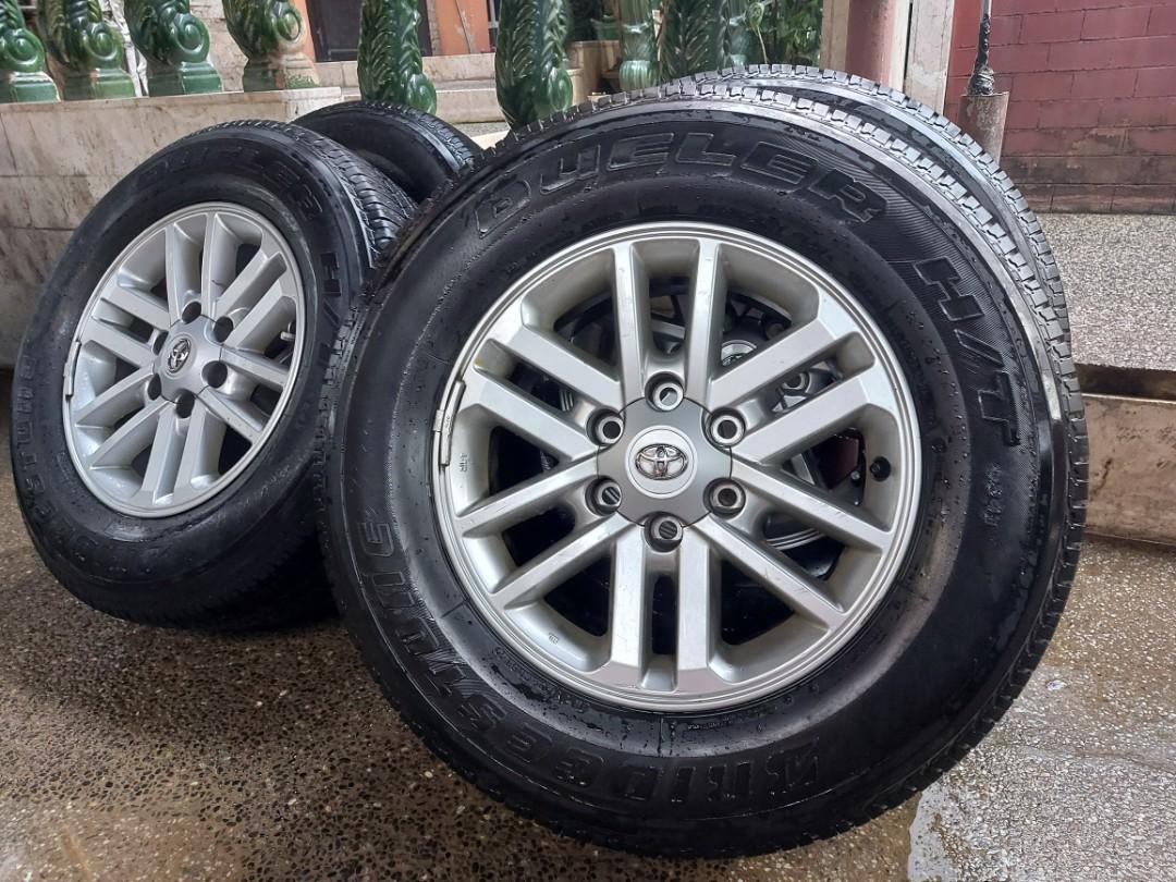 Toyota Fortuner / Hilux Alloy Rims / Mags, Car Parts & Accessories ...
