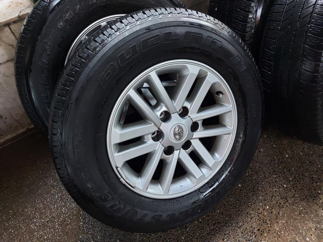 Toyota Fortuner / Hilux Alloy Rims / Mags, Car Parts & Accessories ...