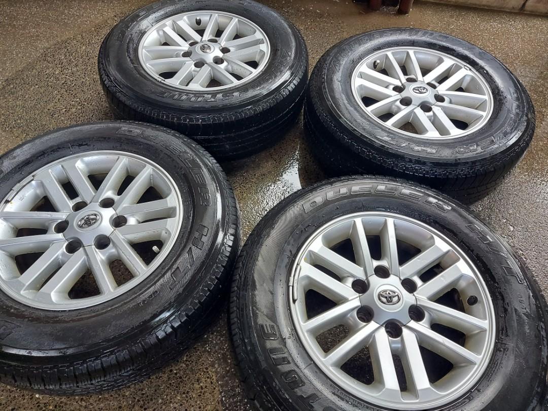 Toyota Fortuner / Hilux Alloy Rims / Mags, Car Parts & Accessories ...