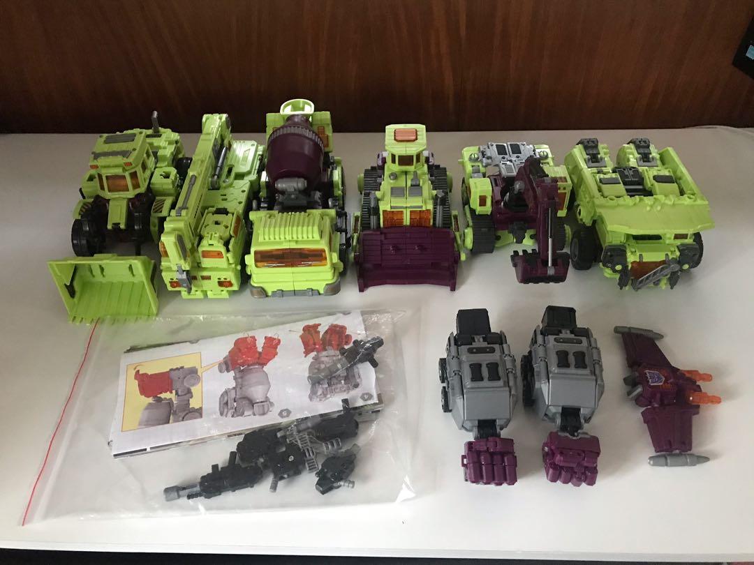 Transformers NBK Devastator Constructicons, Hobbies & Toys, Toys ...