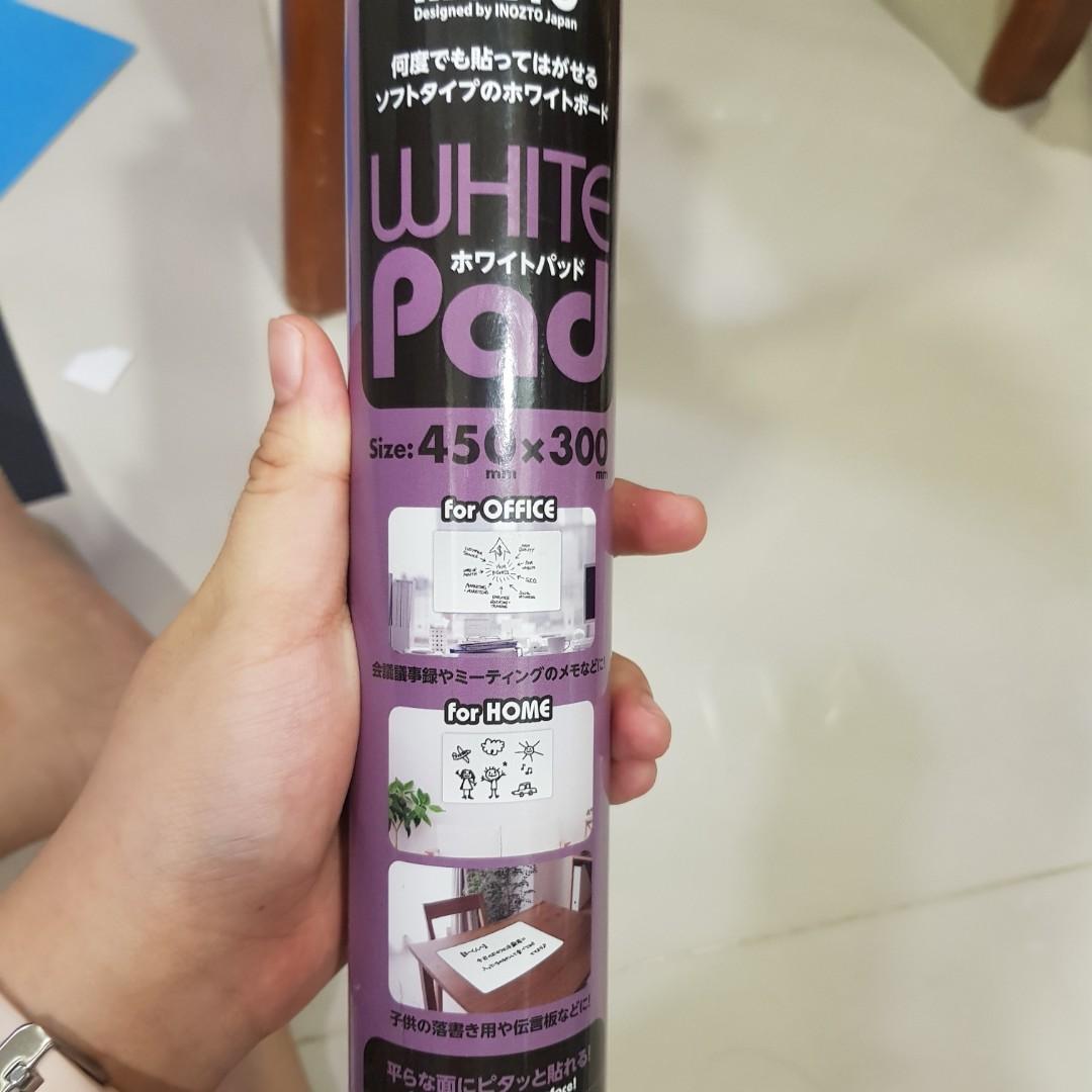 Whiteboard pad, Hobbies & Toys, Stationery & Craft, Stationery & School ...