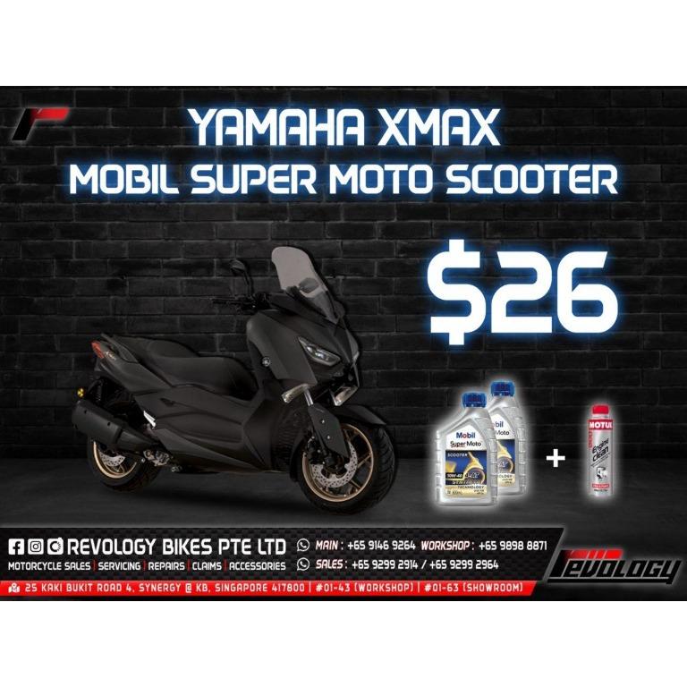 YAMAHA XMAX MOBIL SUPER MOTO SCOOTER ENGINE OIL PACKAGE PROMO ...