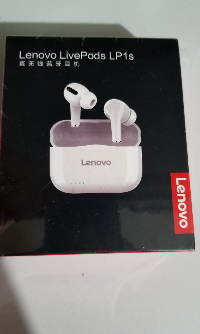 全新 末開 Lenovo livepods 真 主動降噪 無線藍牙 耳機 禮物, 音響器材, 耳機 - Carousell