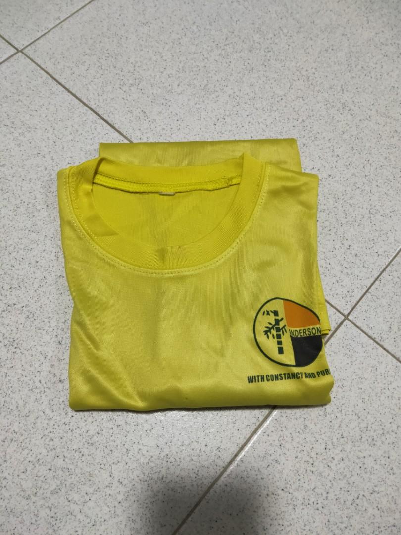 Anderson Secondary School PE Shirt M Size, Free Items on Carousell