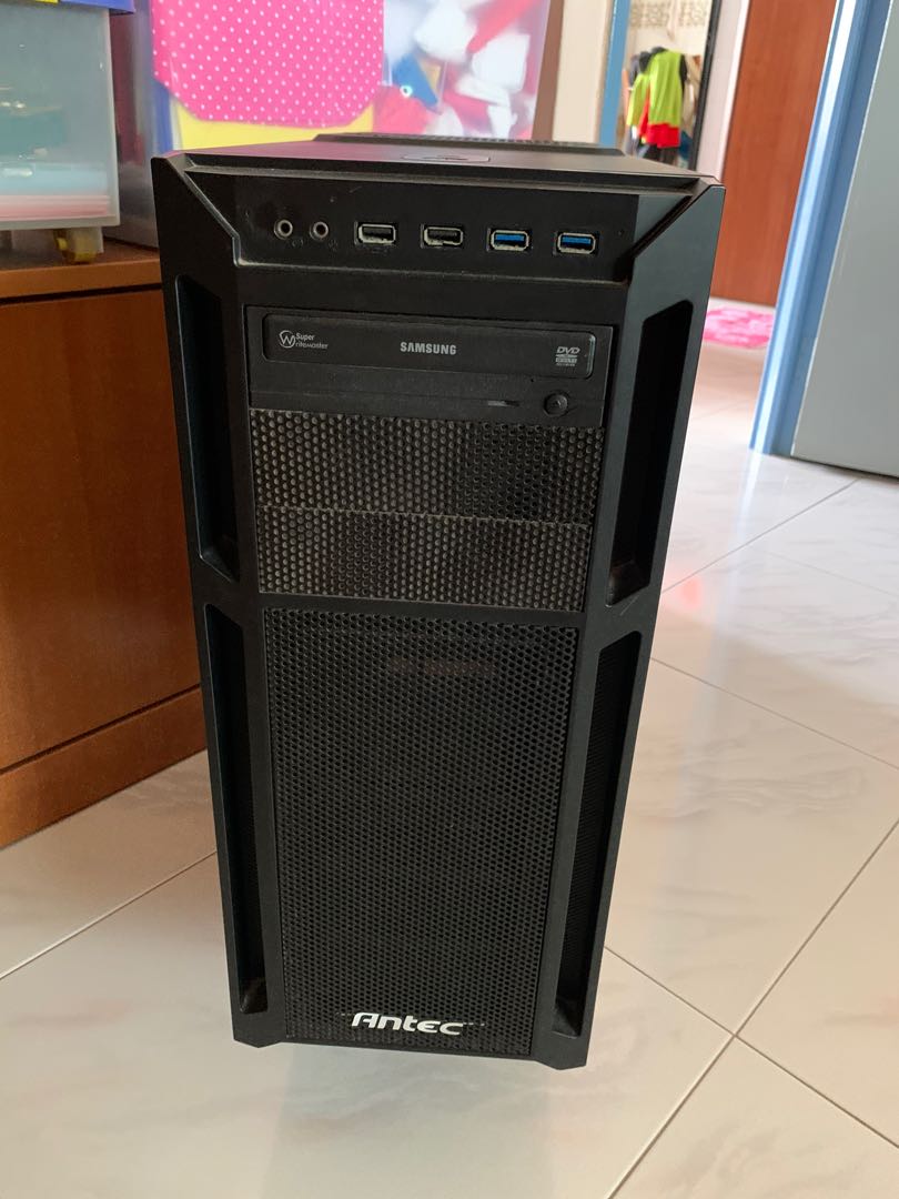 Antec ATX pc case, Computers & Tech, Parts & Accessories, Computer Parts on Carousell