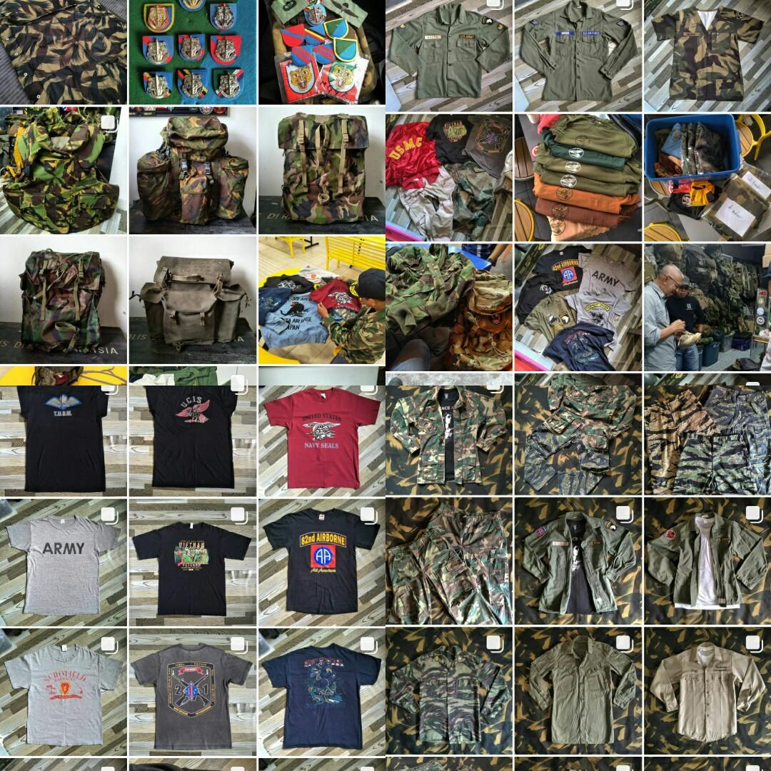 askar army military tentera camo, Men's Fashion, Tops & Sets, Formal ...
